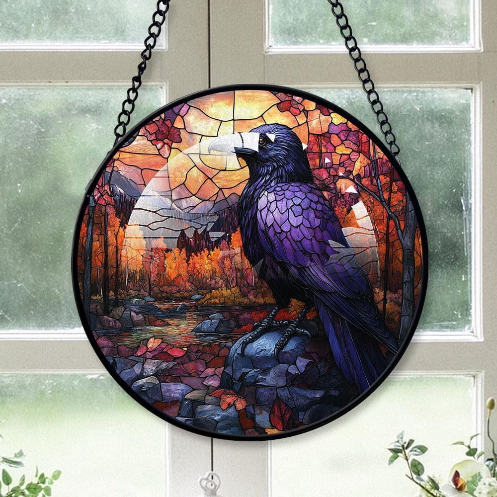 Customized Midnight Suncatcher Stained Glass, Midnight Gifts for Women ...