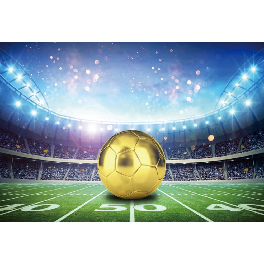 Customized Name Football Soccer Theme Backdrop for Photography Boys ...