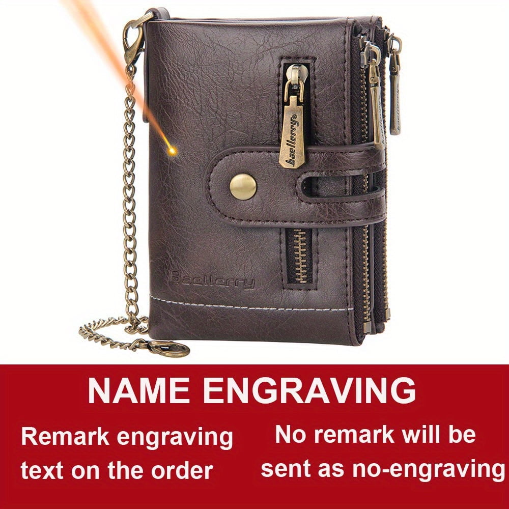 [Customized Name Wallet] Customized Name Wallet Men Wallets Name ...