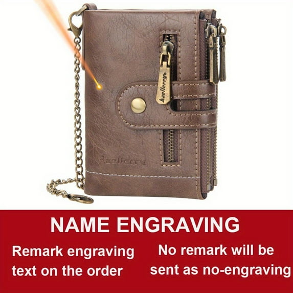 [Customized Name Wallet] Customized Name Wallet Men Wallets Name ...