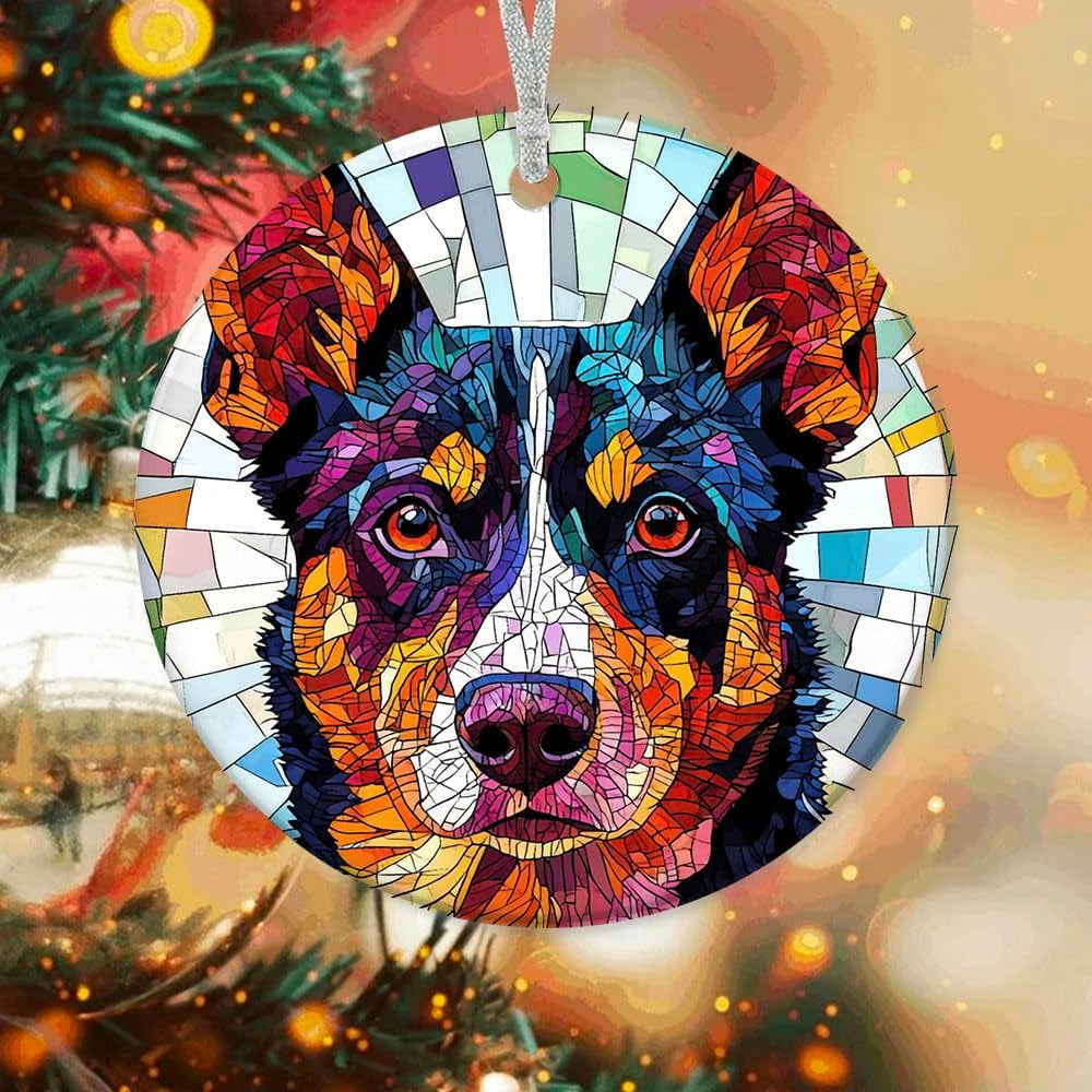 Customized Ornaments Tri nS1KG1 (Cattle Dog 4) - Walmart.com