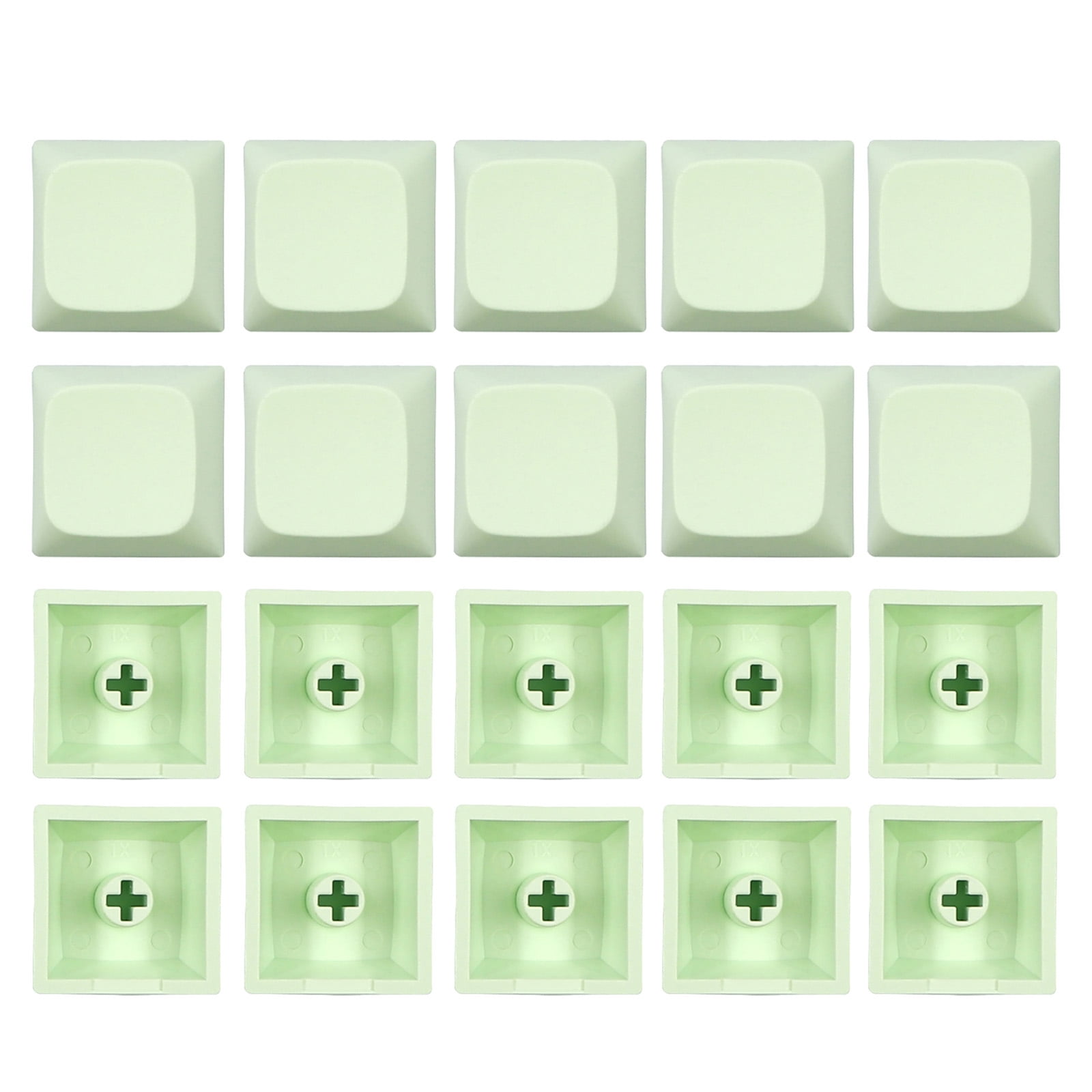 Customized PBT Blank Keycaps XDA Profile 1U Height Not Print Key Cover ...