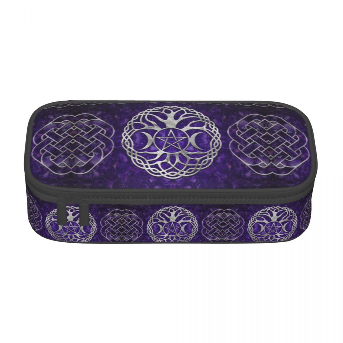 Customized Pentagram Pentacle Cute Pencil Big Capacity Triple Moon ...