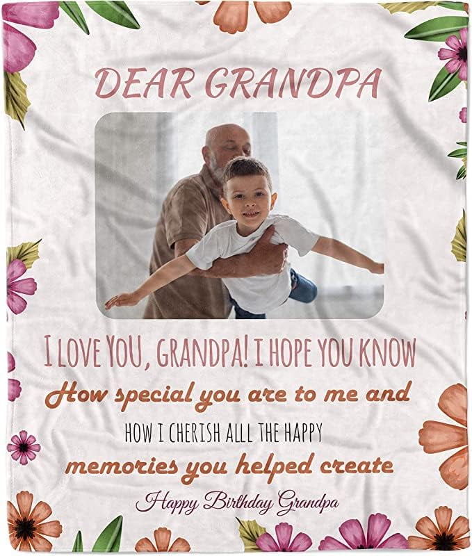 Customized Photo Blanket - Collage Blanket with Text. Make Your Own ...