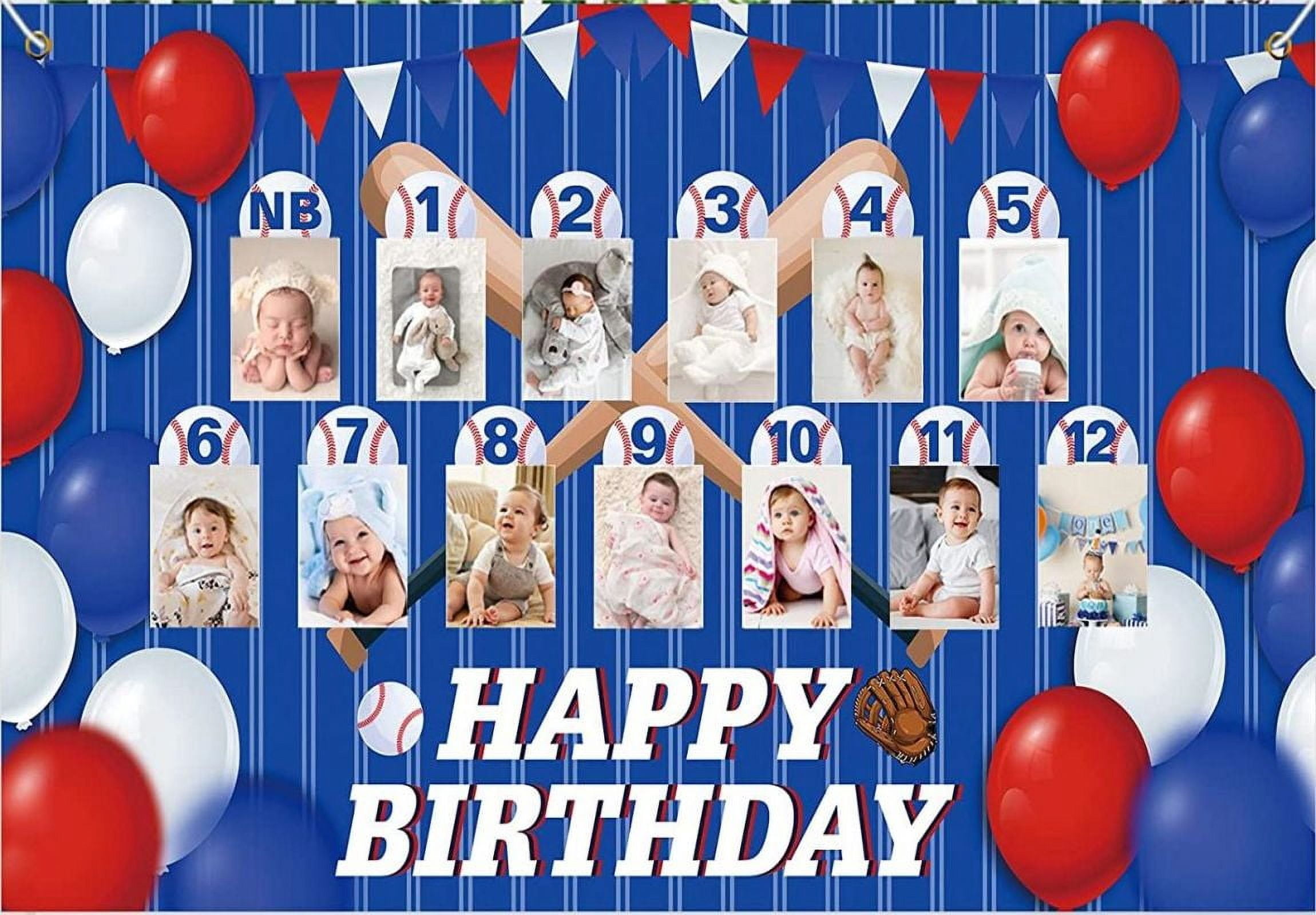 Customized Picture Frame Personalized Background Cartoon Birthday ...