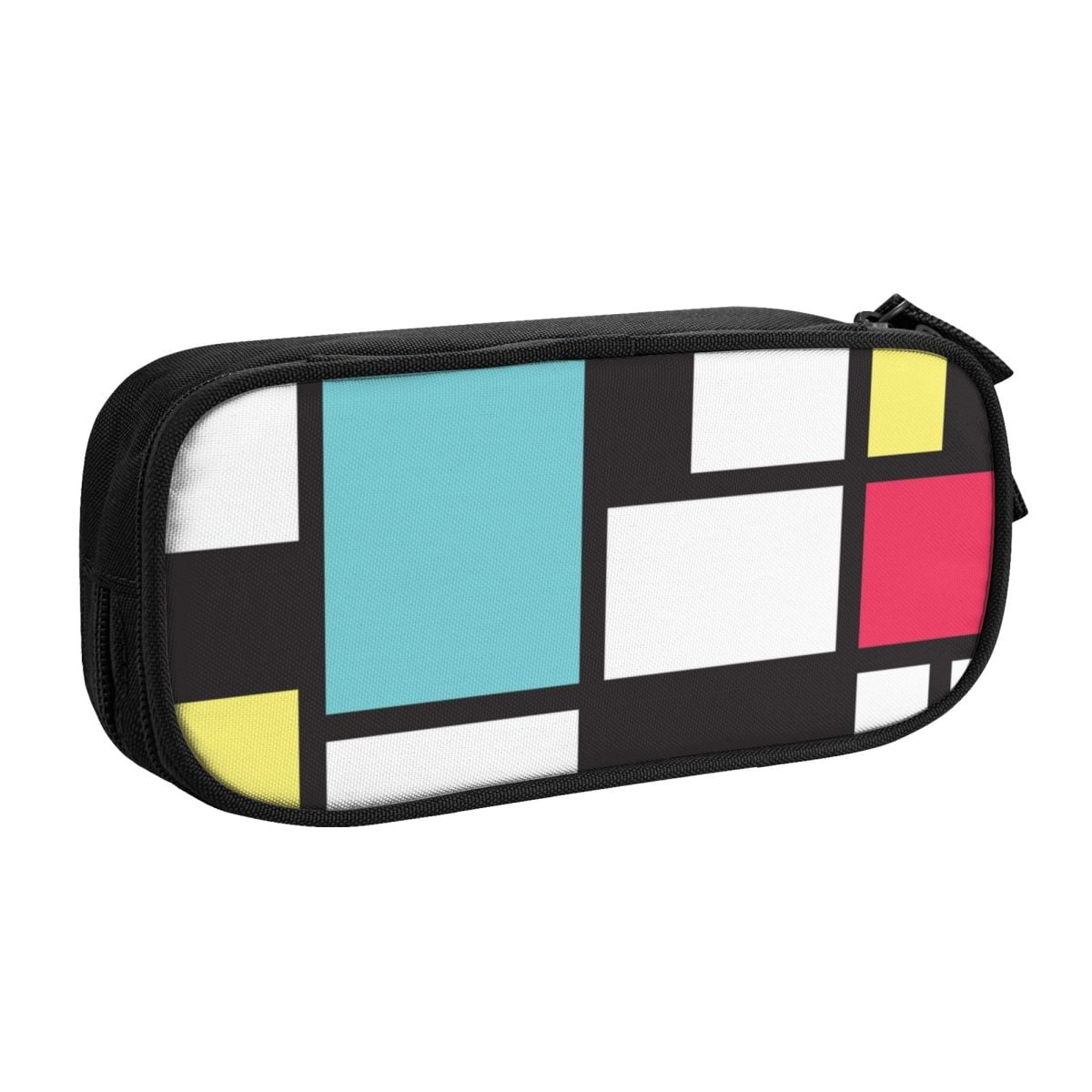 Customized Piet Mondrian Style Abstract Art Kawaii Pencil Case Gilrs ...