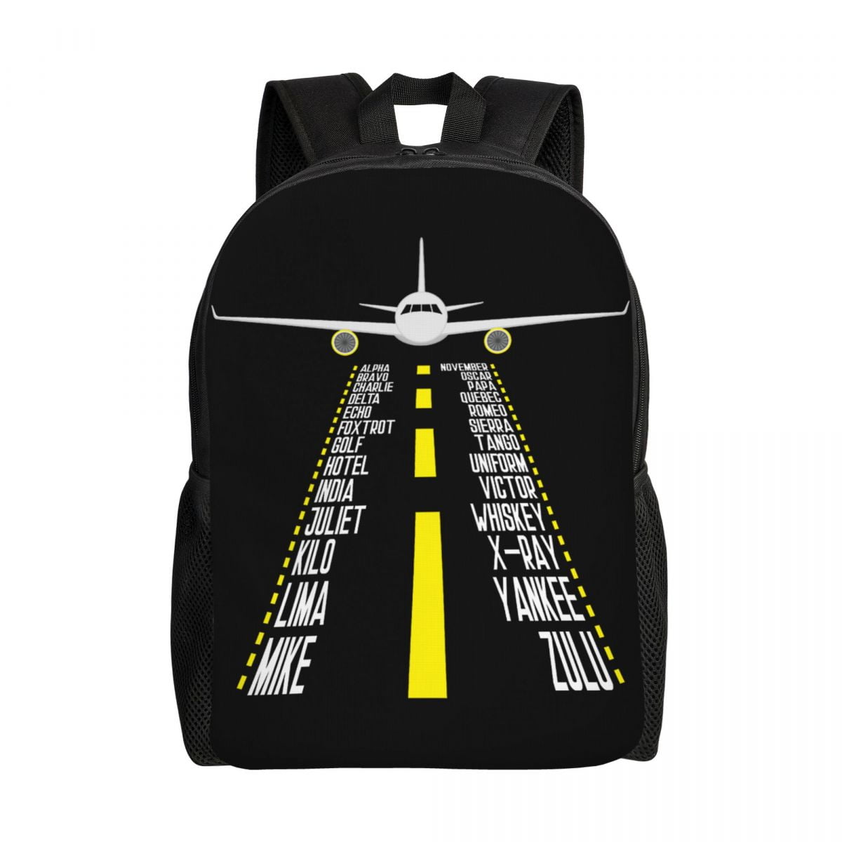 Customized Pilot Captain Stripes Travel Backpack Laptop Bookbag ...