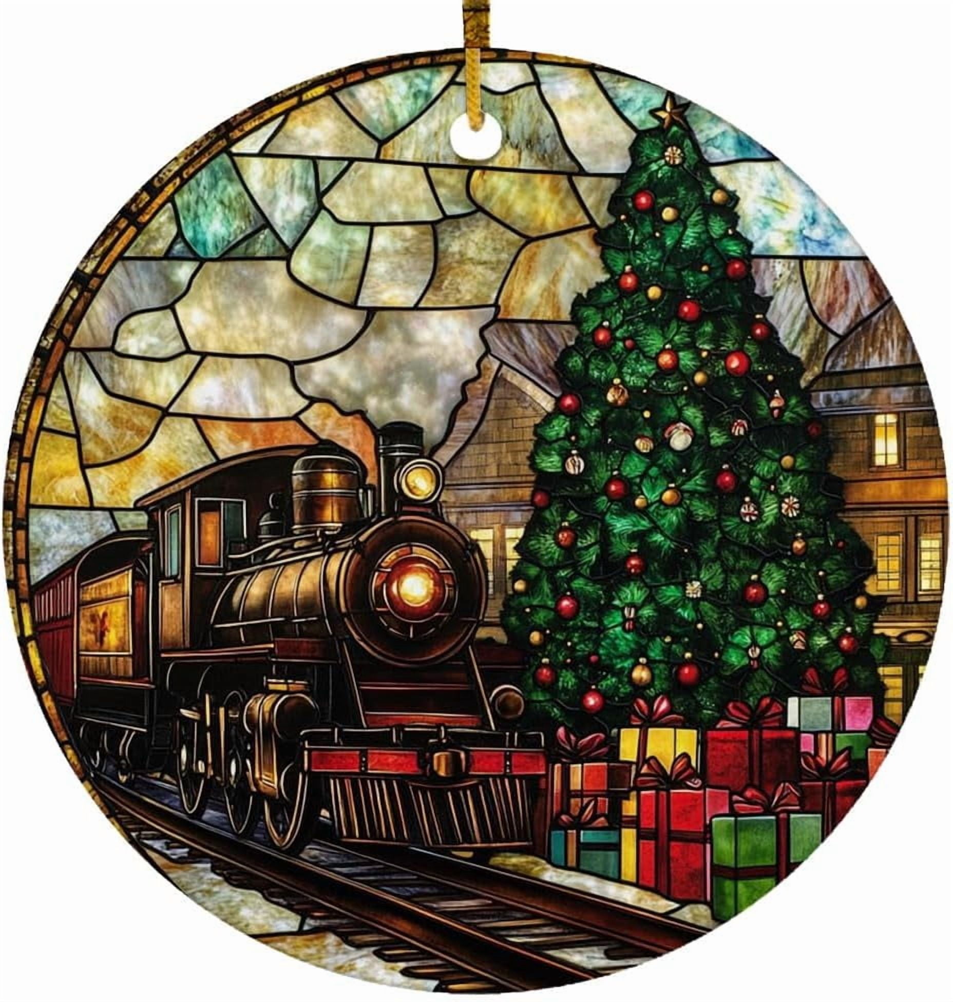 Customized Polar Express Train Christmas Ornaments, Polar Express Train ...