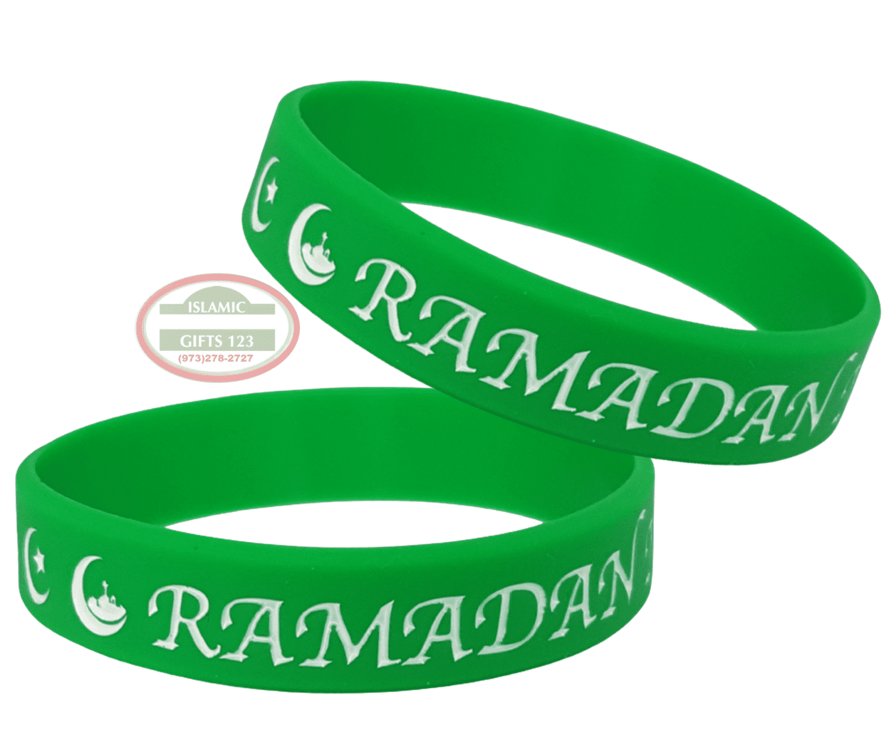 Customized Ramadan Wrist Bands Silicone Rubber Bracelets [24 Pack ...
