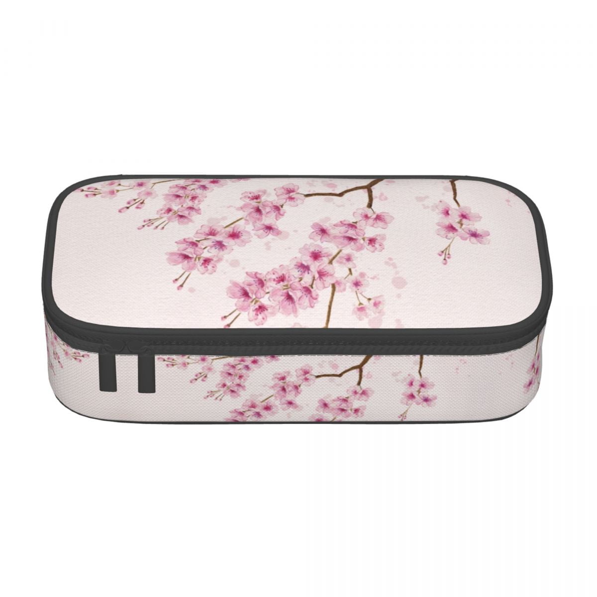 Customized Red Oriental Cherry Blossoms Cute Pencil Case Zen Japanese ...