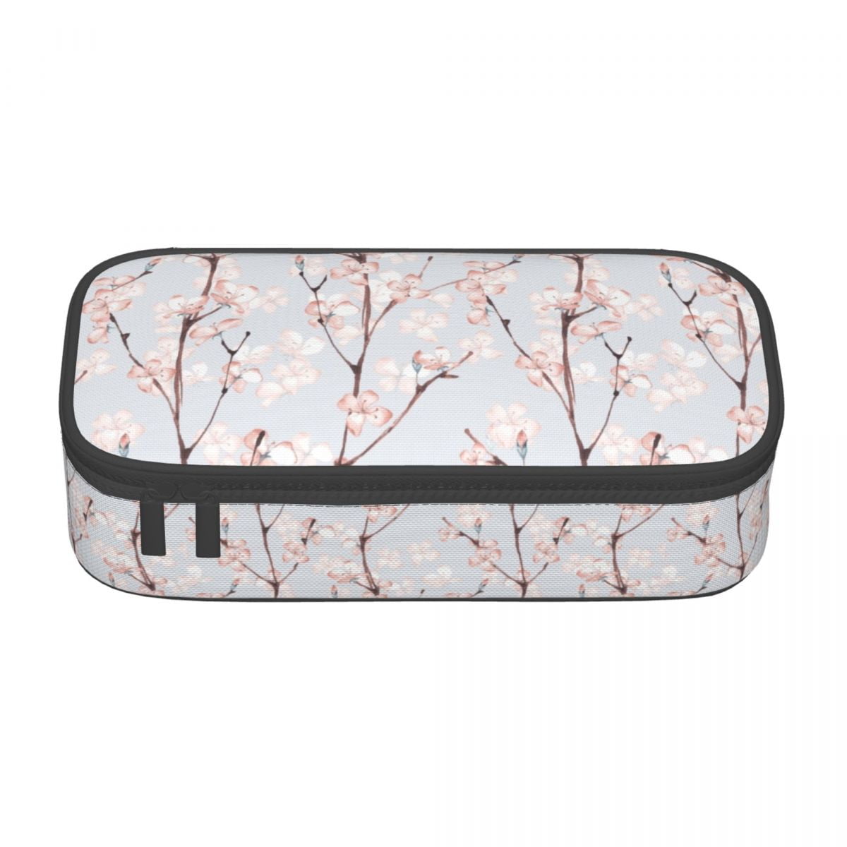 Customized Red Oriental Cherry Blossoms Cute Pencil Case Zen Japanese ...