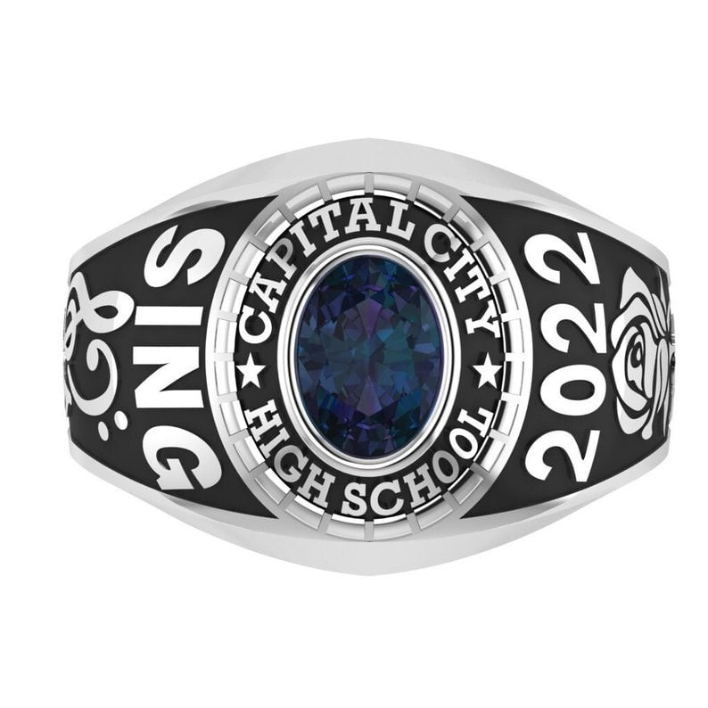 Customized School Name Year Inside Engraving Personalized Graduation ...