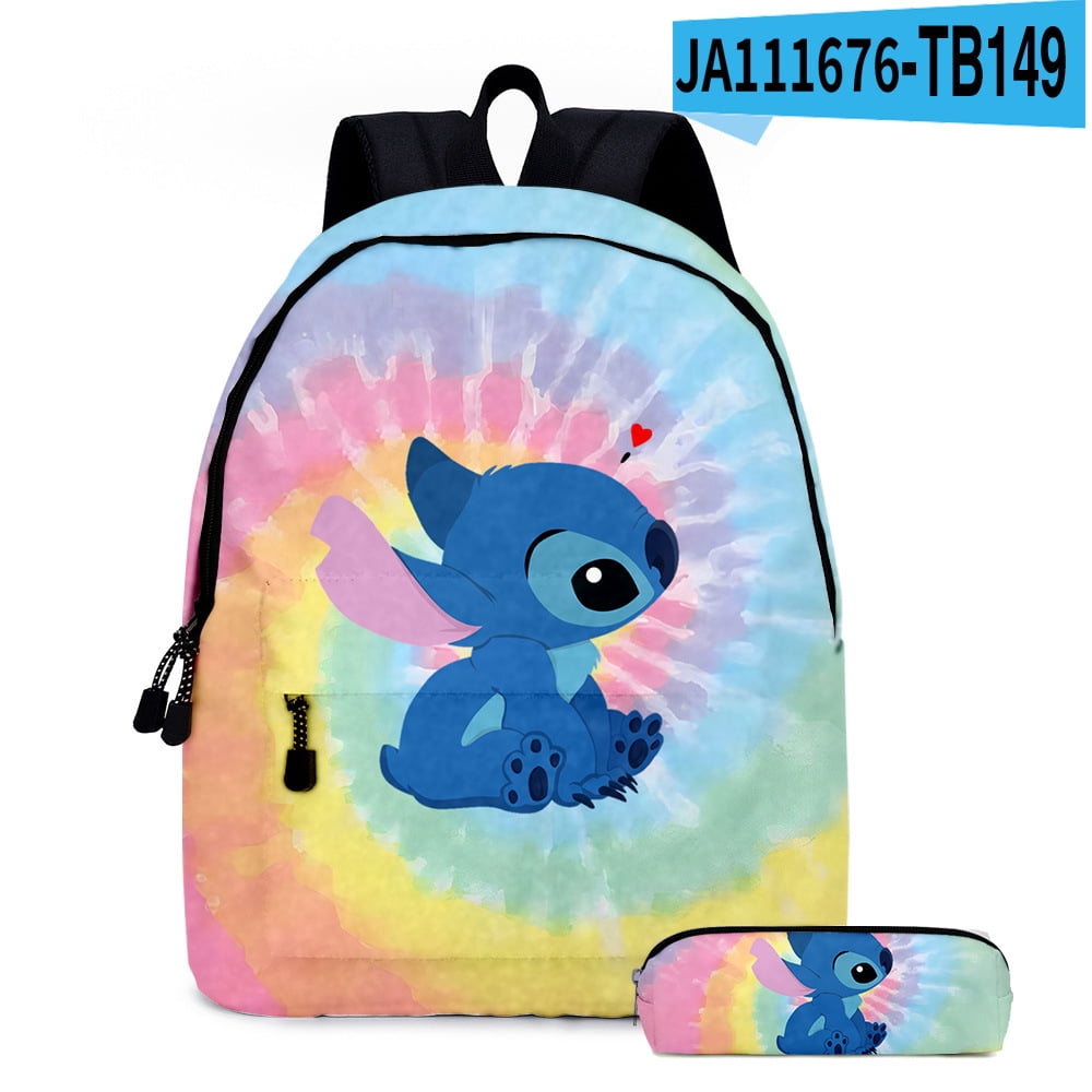 Customized Sti_tch 3-Piece Backpack Set - Cute Cartoon Backpack ...