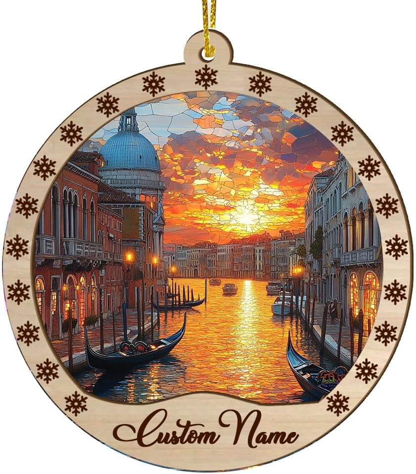 Customized Suncatcher Gondolas, Gondolas Ornament, Gondolas Hanging ...