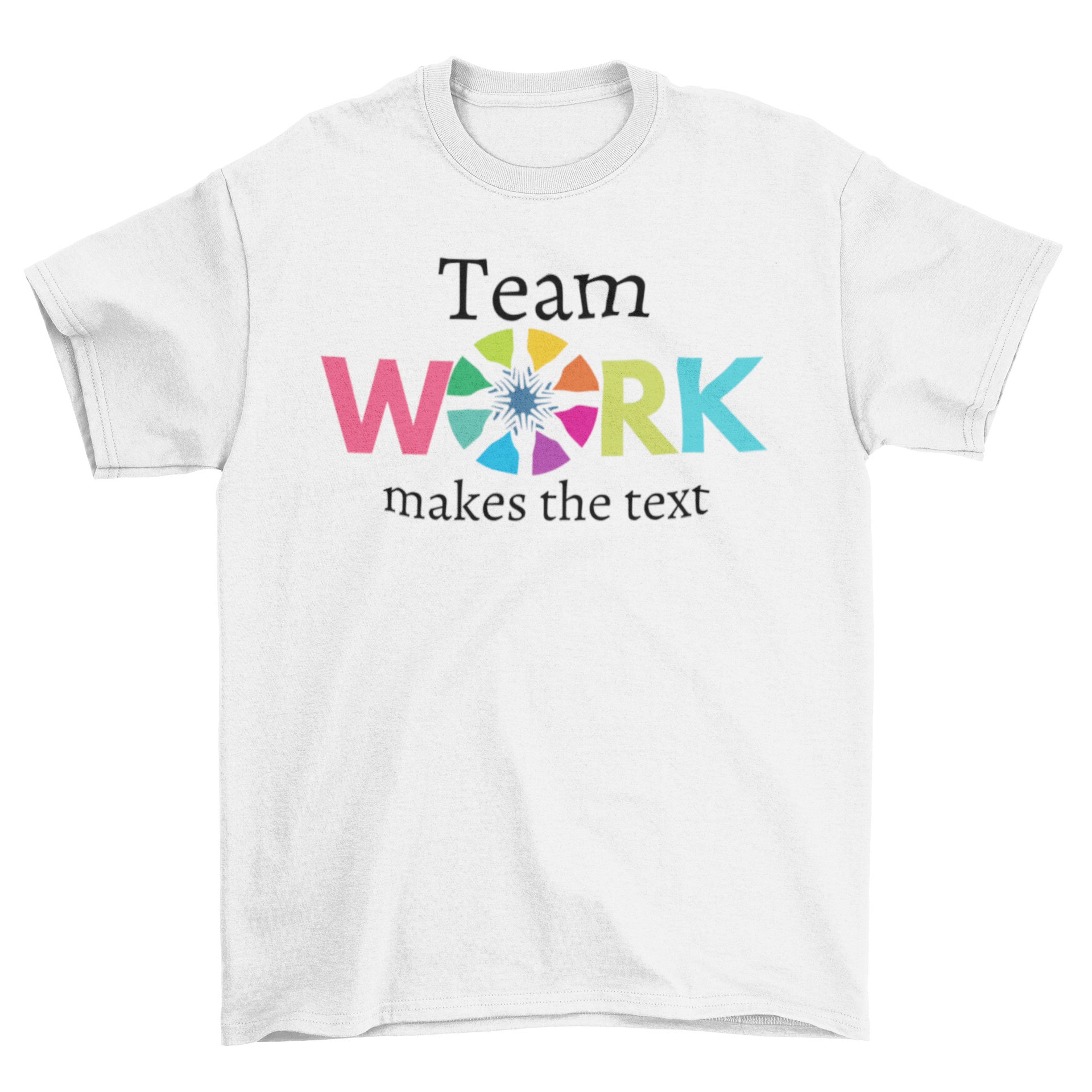 Customized Teamwork T-shirt, Work Mate Shirt, Family Shirt, Team work ...