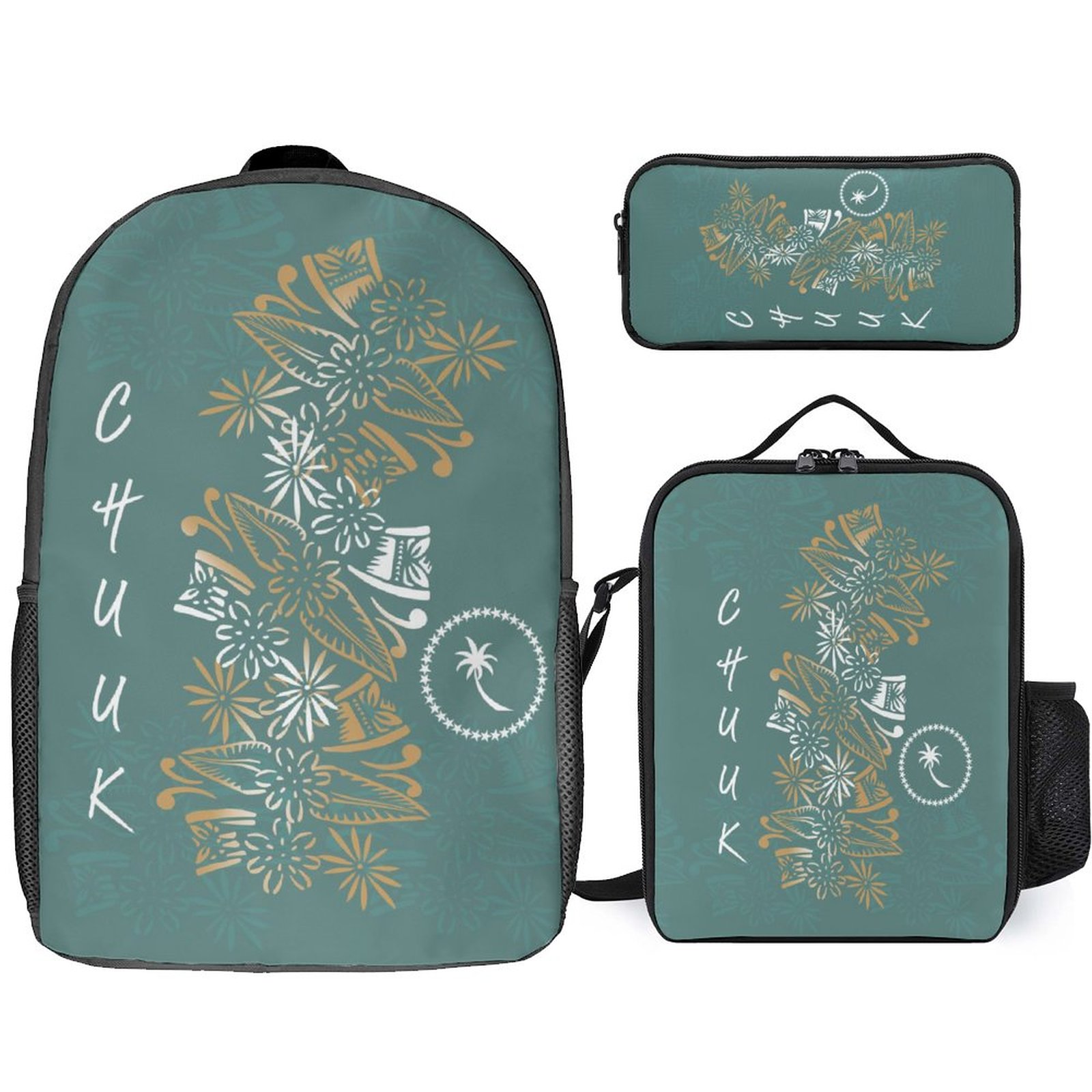 Polynesian Vintage Tribal Ethnic Style Backpack Outdoor Bag 3 in 1 ...