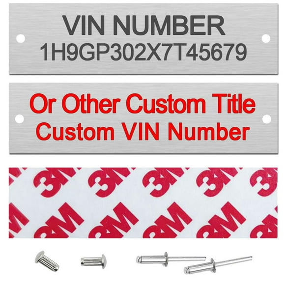 Personalized Front License Plates