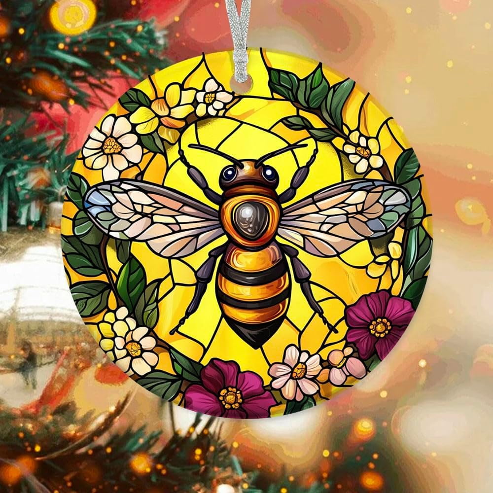 Customized Tree Ornaments Bumblebee, Bumblebee Ornament, Bumblebee ...