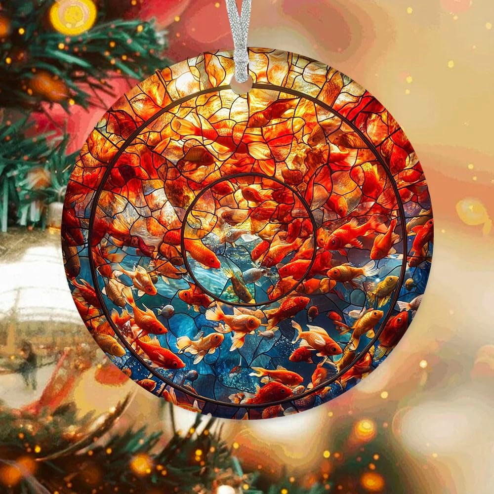 Customized Tree Ornaments Goldfish Architecture, Goldfish Architecture ...