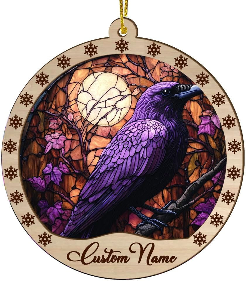Customized Tree Suncatcher Midnight, Midnight Ornament, Midnight ...