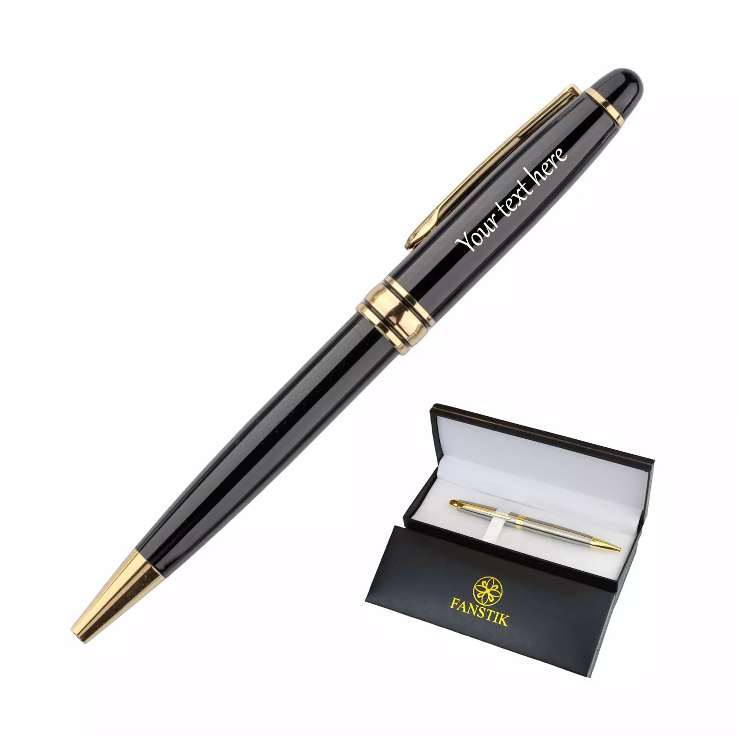 Business Giveaway a Custom Tres-Chic Pen Laser engraved with your logo ...