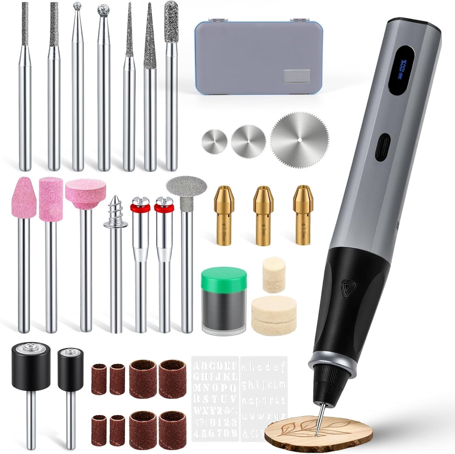 Customizer Engraving Pen for Materials - Cordless Engraving Pen for ...