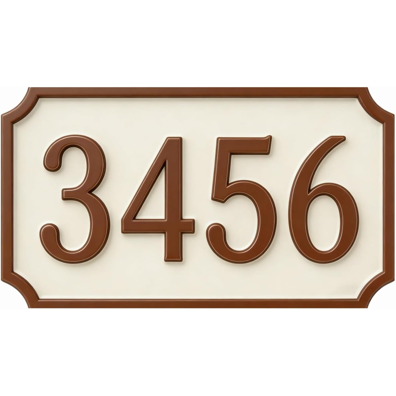 Customt Metal House Numbers Sign House Address Plaques Personalized ...