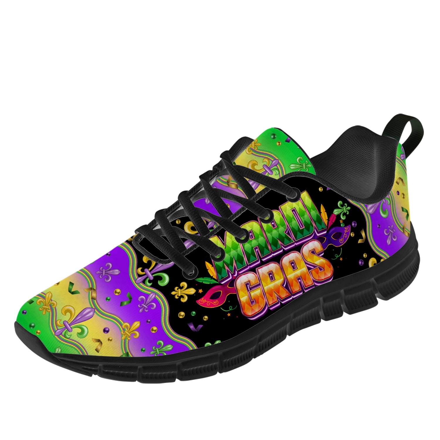 Customuart Women's Carnival Sneakers Running Shoes Purple Size 9.5 ...