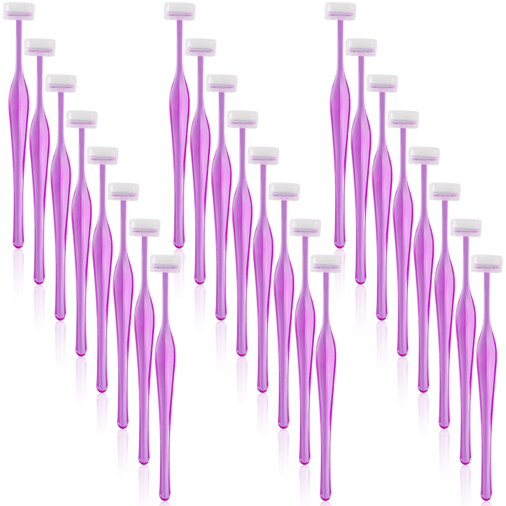 CustomyLife 24 Pack Eyebrow STF9 Trimmer Razors, Stainless Steel Face ...