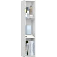 Custos Collection - Bookshelf, 3-Tier Bookcase, Book Shelf, Open ...