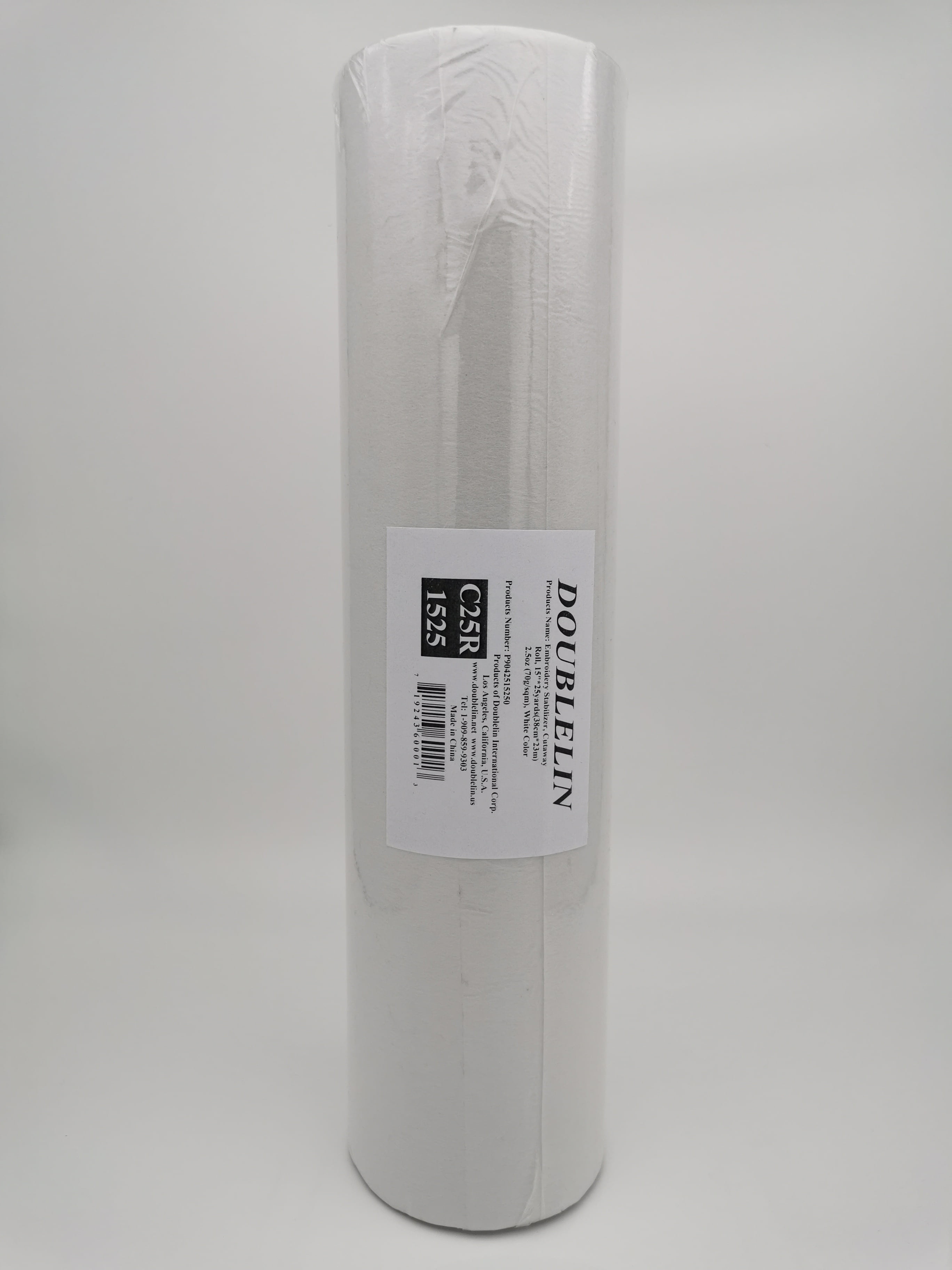 Cut Away Embroidery Stabilizer, Embroidery Backing, 2.5oz 15"x25 yards ...