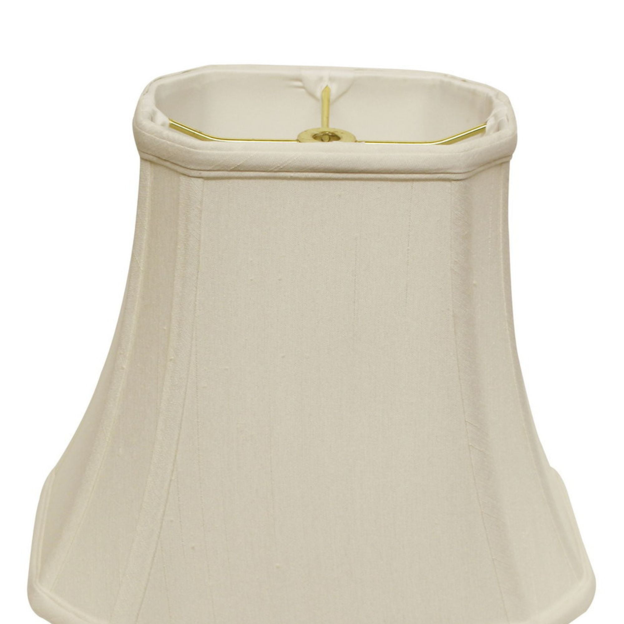 Table Lamps Cut Corner Rectangle Bell Softback Lampshade with Washer ...