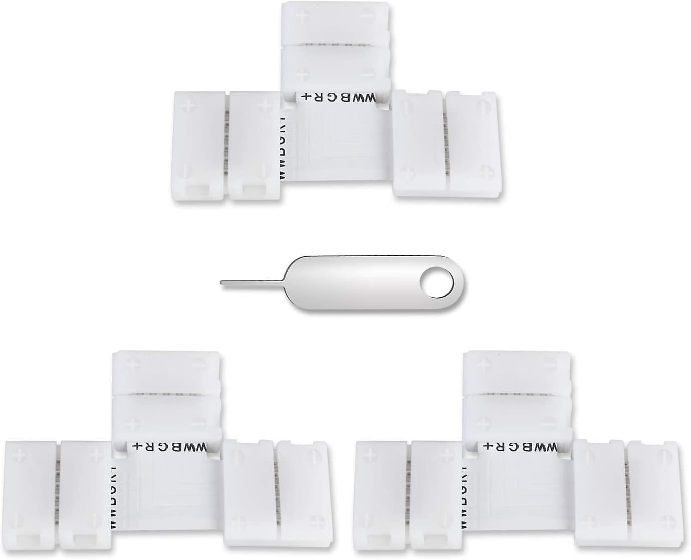 Cut-End Connector T-Shape for 6 pins Philips Hue Lightstrip Plus (3 ...