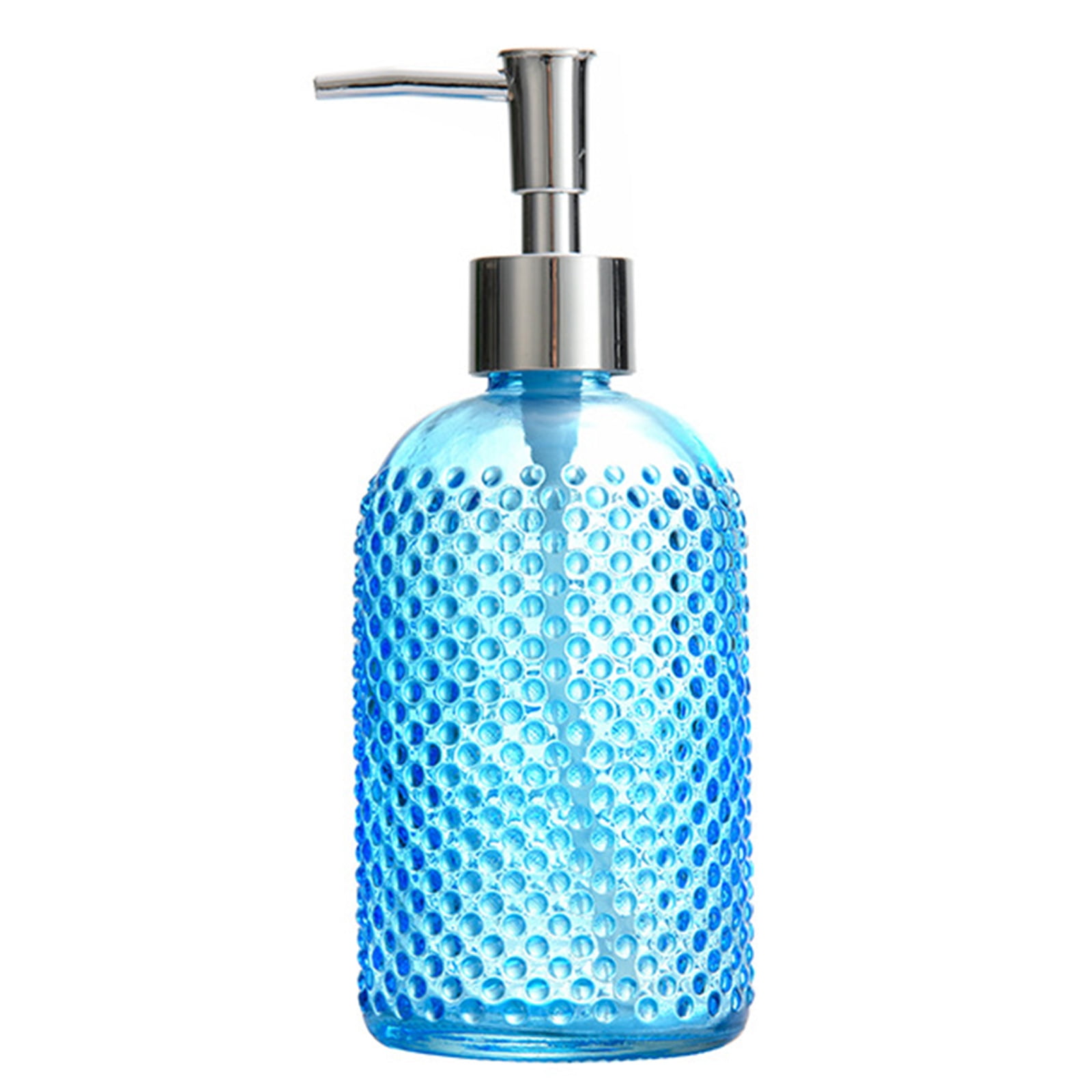 Cut Glass Liquid Dispenser For Bathroom Kitchen NonDrip Pumps Plastic ...