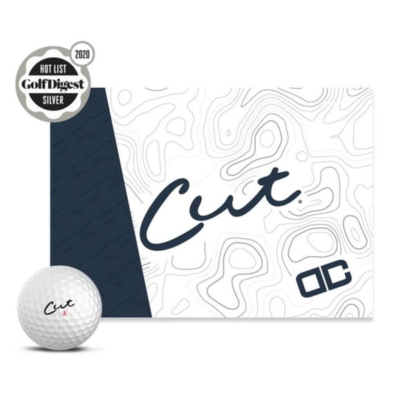 Cut Golf Cut DC 4 Piece Urethane Dual Core Pro Golf Balls (12 Pack ...