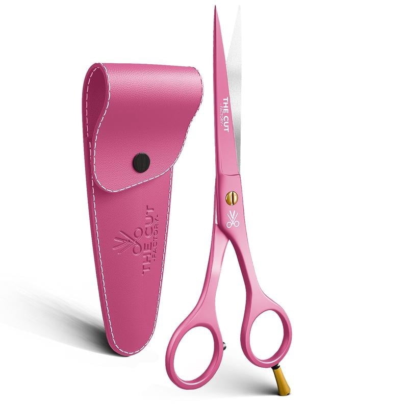The Cut - Hair Scissors 6.5" Serrated Anti-Rust Stainless Steel with ...
