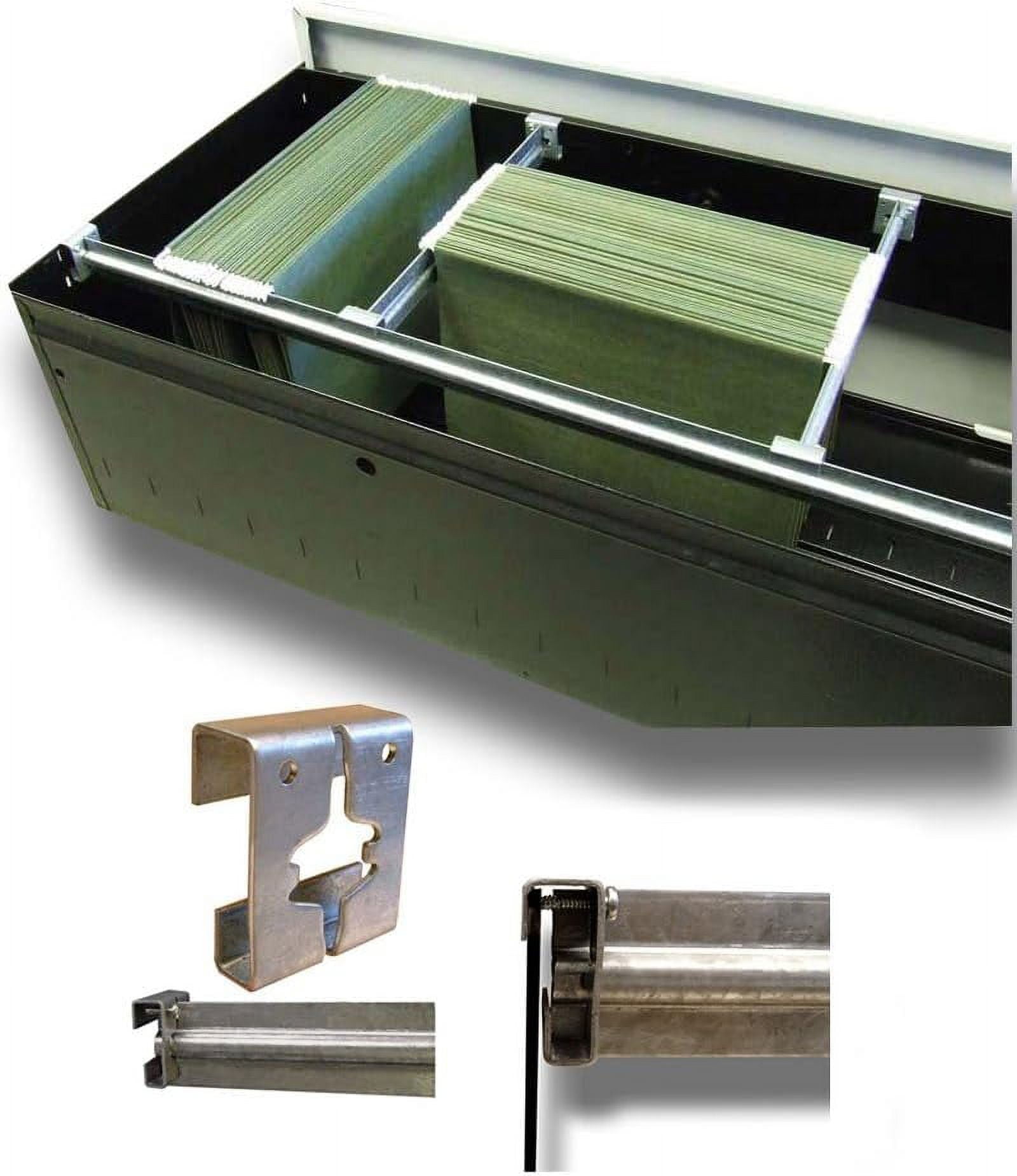 Cut-It-Yourself Universal File Bars 6-Pack (for Metal Cabinets ...