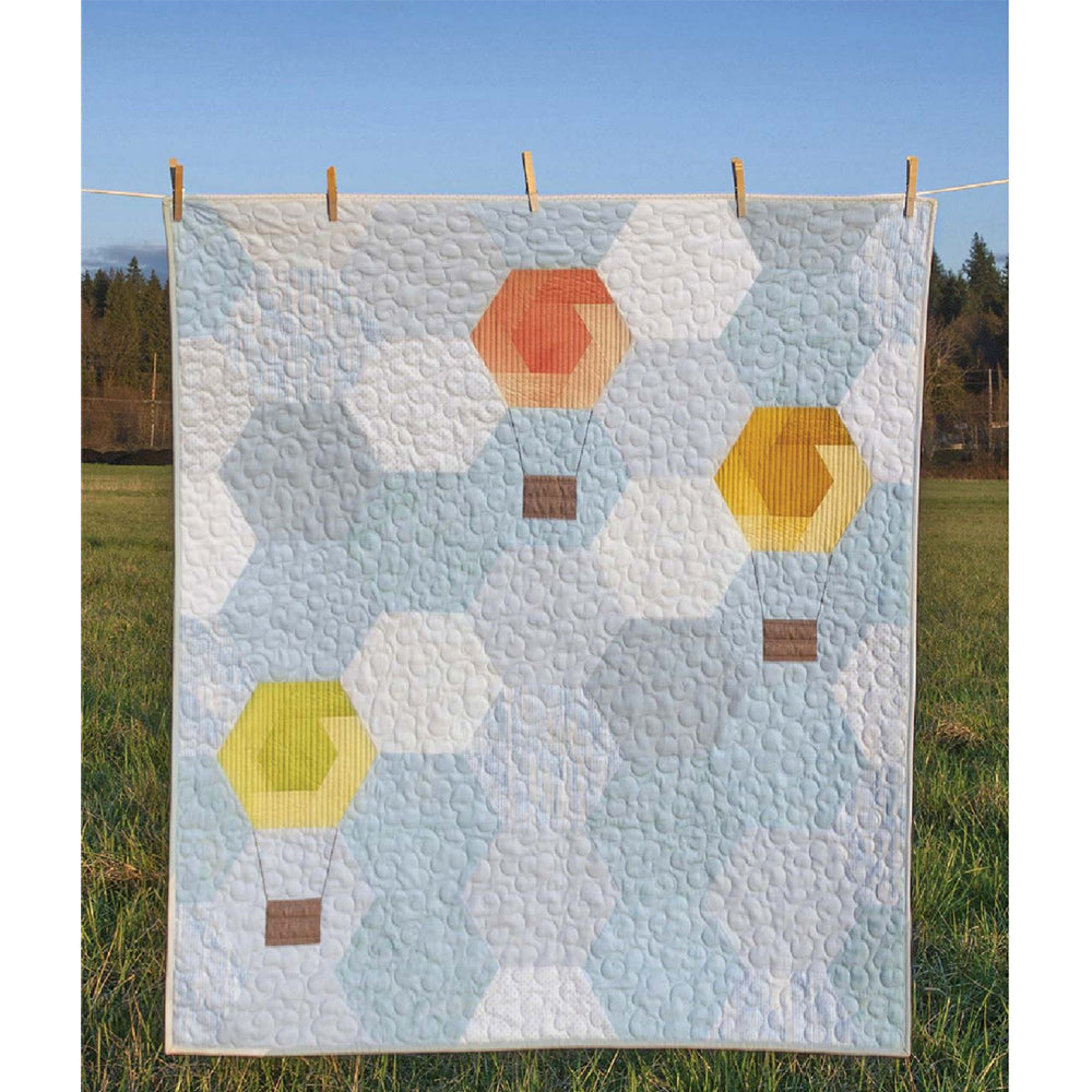 Cut Loose Press, Hexie Hot Air Balloons Quilt Pattern - Walmart.com