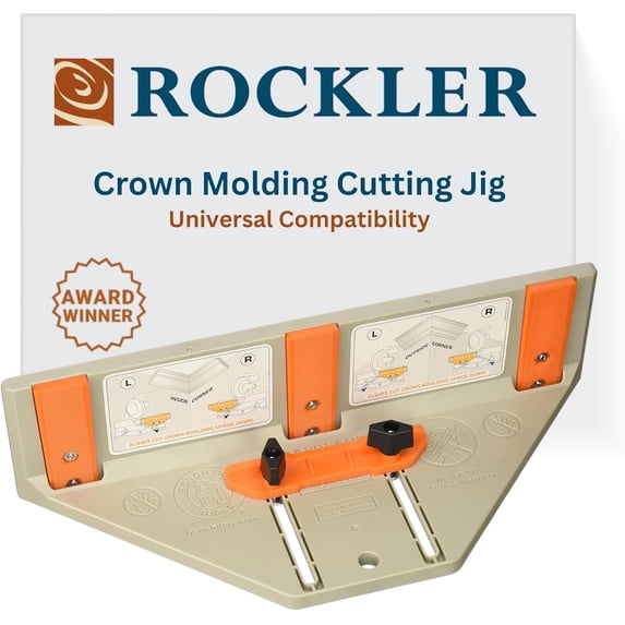 Cut Molding Cutting Jig for Miter Saw - Safe & Easy Molding Tool ...