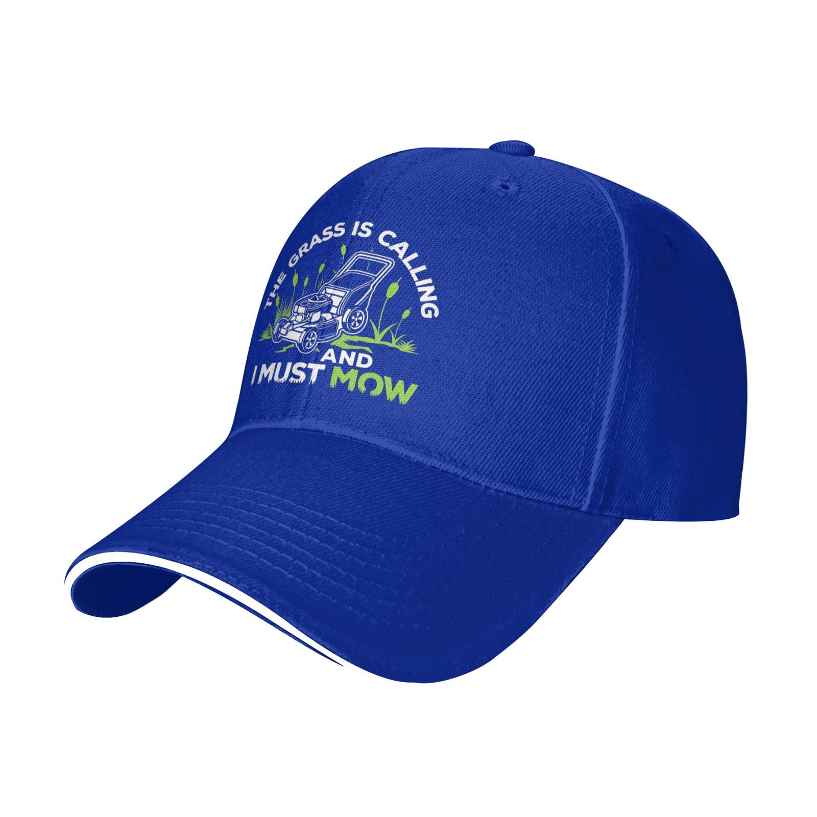 Cut Mower Grasses Mowing Lawn Baseball Cap Classic Adjustable Sport Dad ...