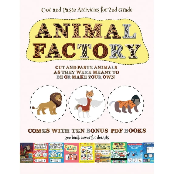 Cut and Paste Activities for 2nd Grade: Cut and Paste Activities for ...