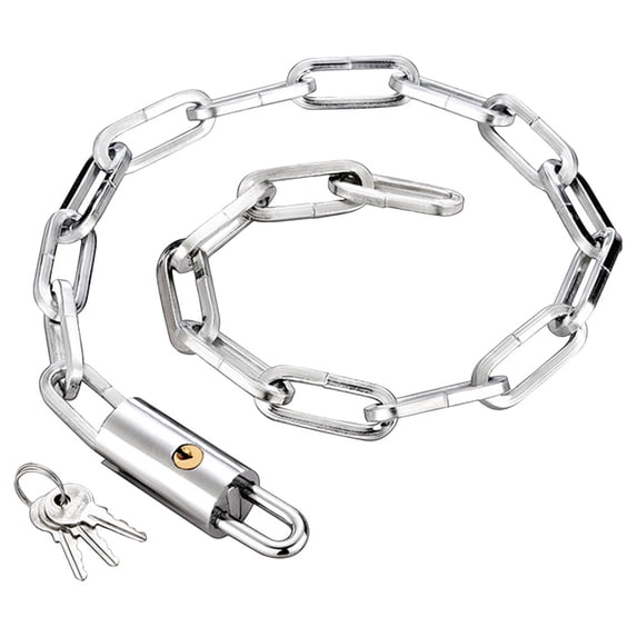 Cut Proof Chain Bike Chain Lock Sturdy Chain Lock Bike Safety Lock Anti ...