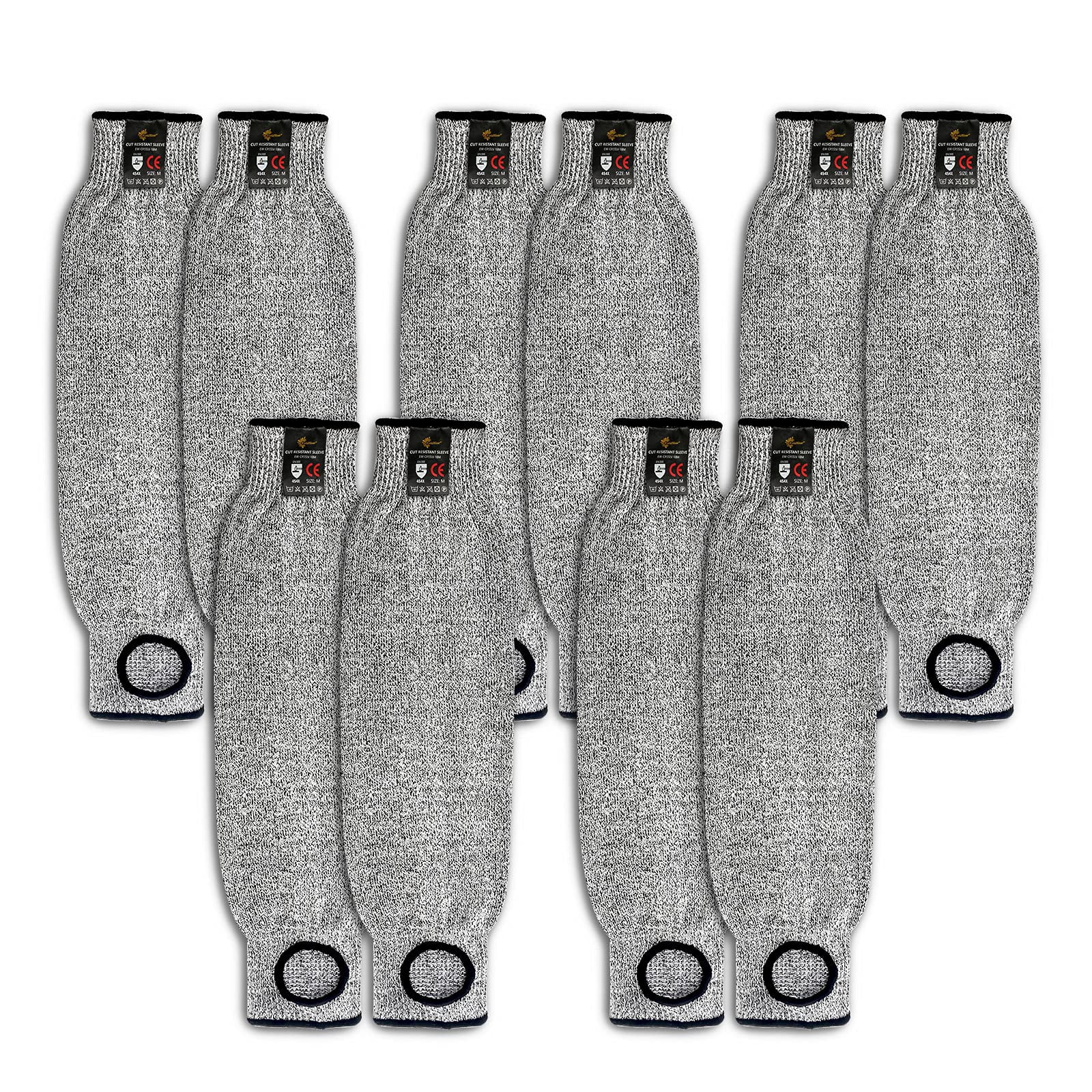 Cut Resistant Arm Sleeves for Men, HPPE Glass Fiber Protective Sleeves ...