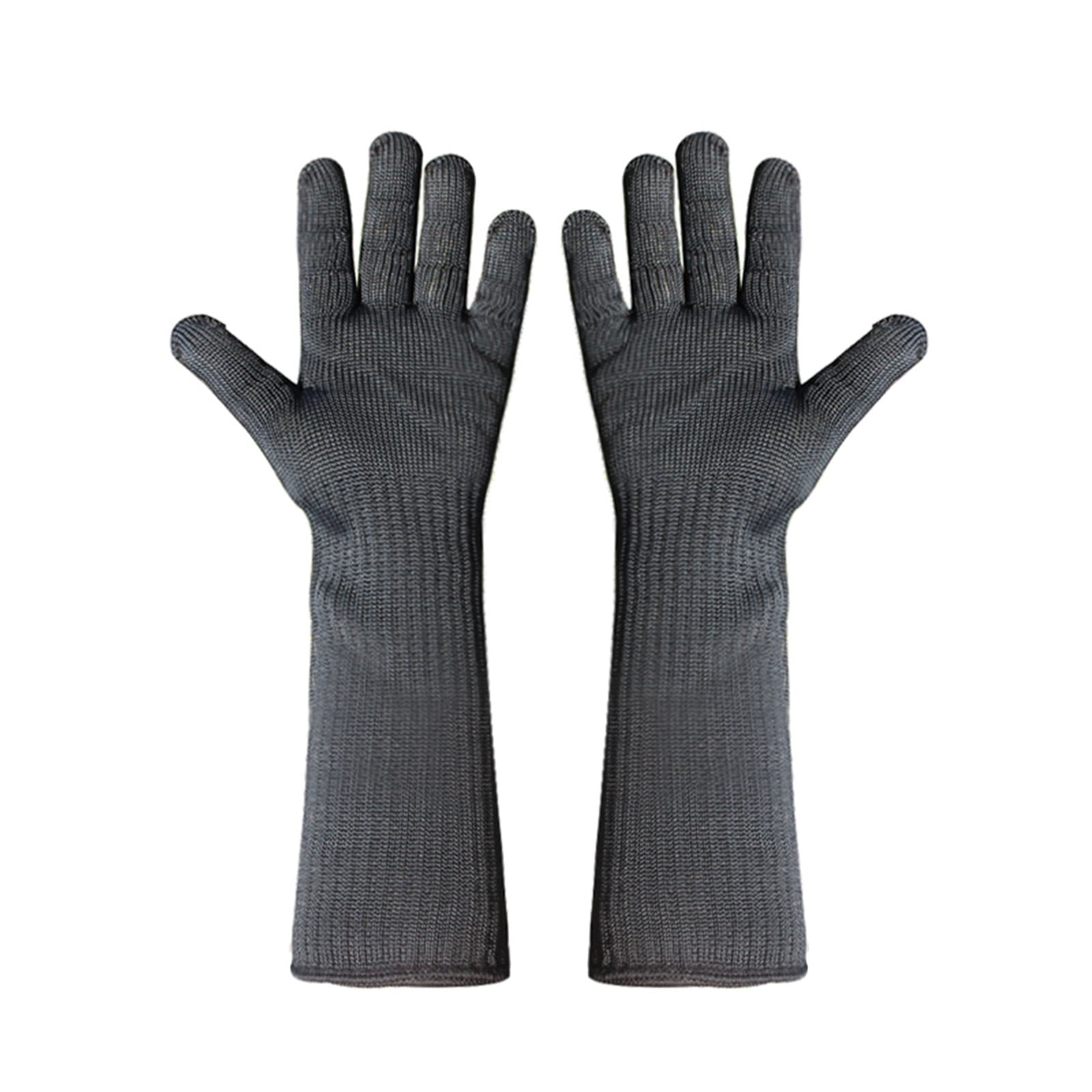 Cut Resistant Glove Level 5 Protection Steel Wire Safety Butcher ...