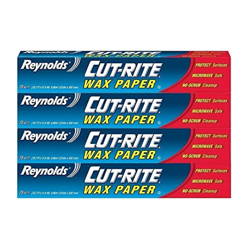 Cut Rite Wax Paper, 75 Sq ft (23m x 302mm) (Pack of 4) - Walmart.com