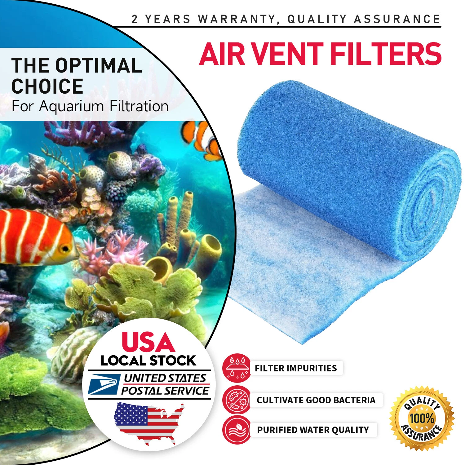 Cut To Size Floor Vent Filters Kit For Home. Merv 8 Electrostatic Air ...