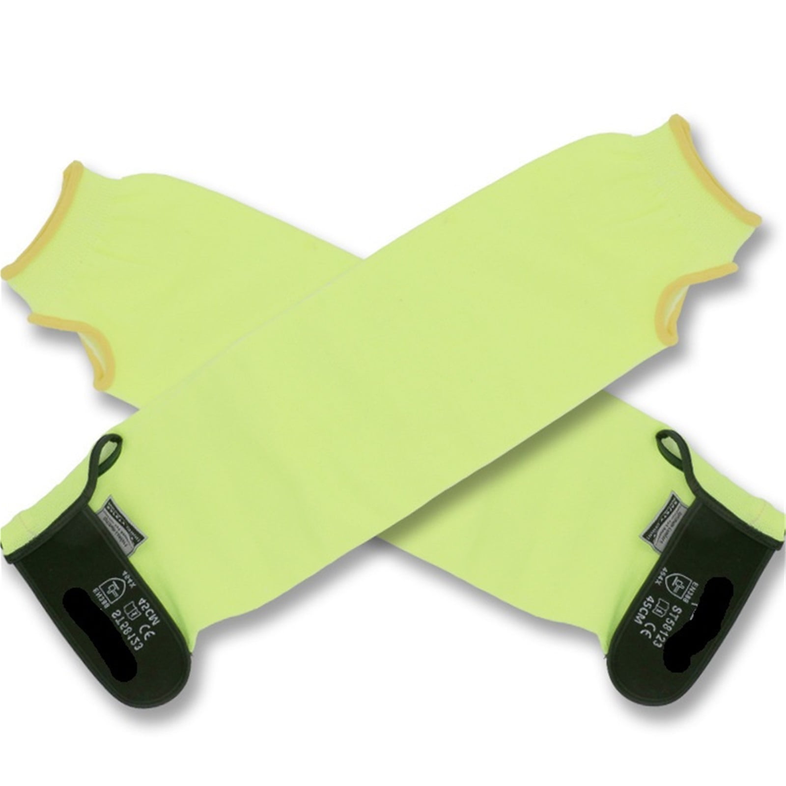 Cut-resistant Arm Guards, Level 5 Fluorescent Anti-scratch And Abrasion ...