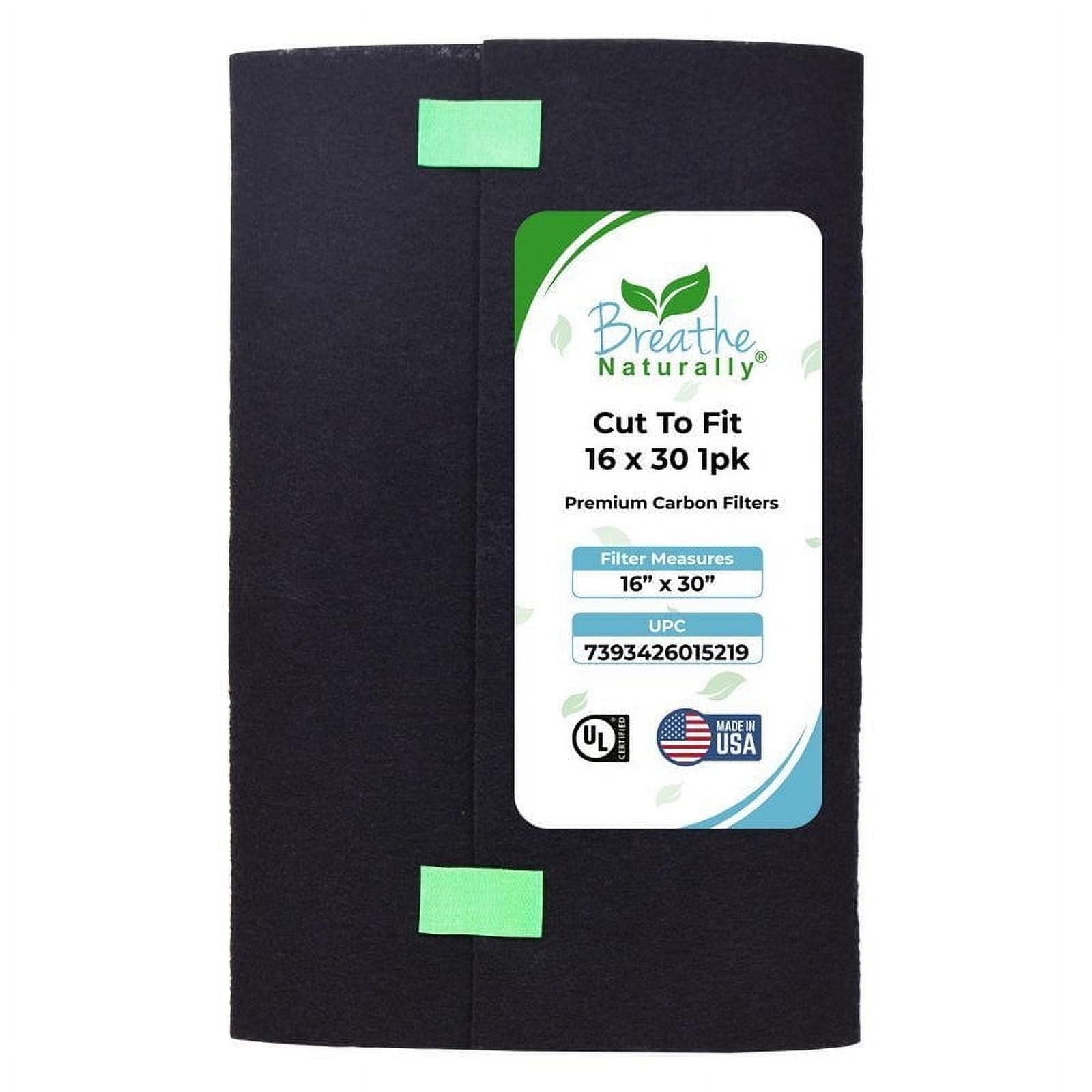 Cut to Fit Carbon Filters - 16x30 1pk - Walmart.com