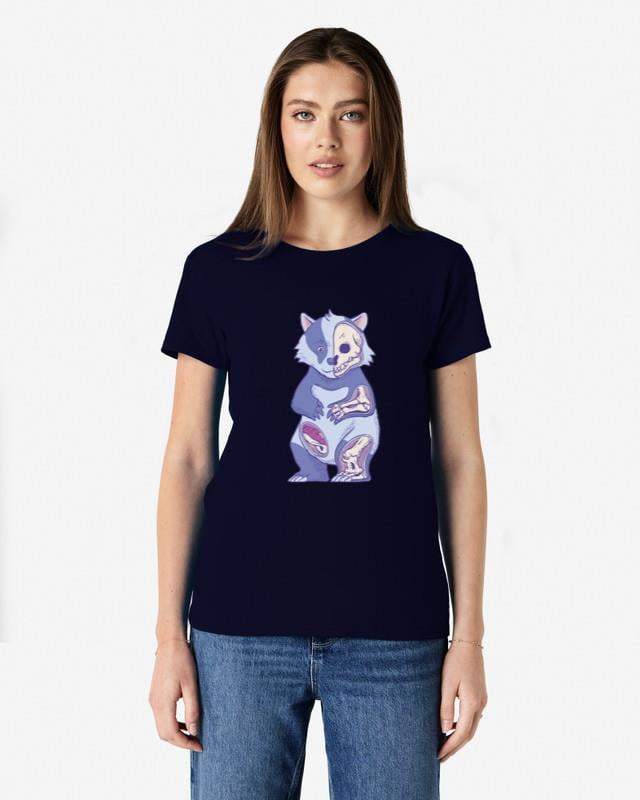 Cutaway Design T-shirt – Illustration Style Tee with Diagram Details ...