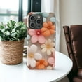 Cute 3D Button Flowers Luxury Floral Phone Case with iPhone 17 to 11 ...